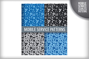 Mobile Service Patterns | Graphic Patterns ~ Creative Market