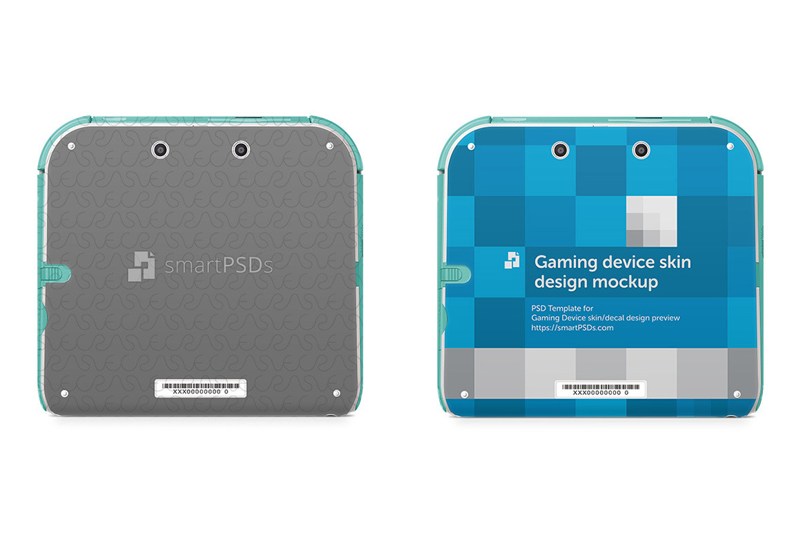 Nintendo 2DS Skin Decal Design, a Product Mockup by VecRas | Creative ...