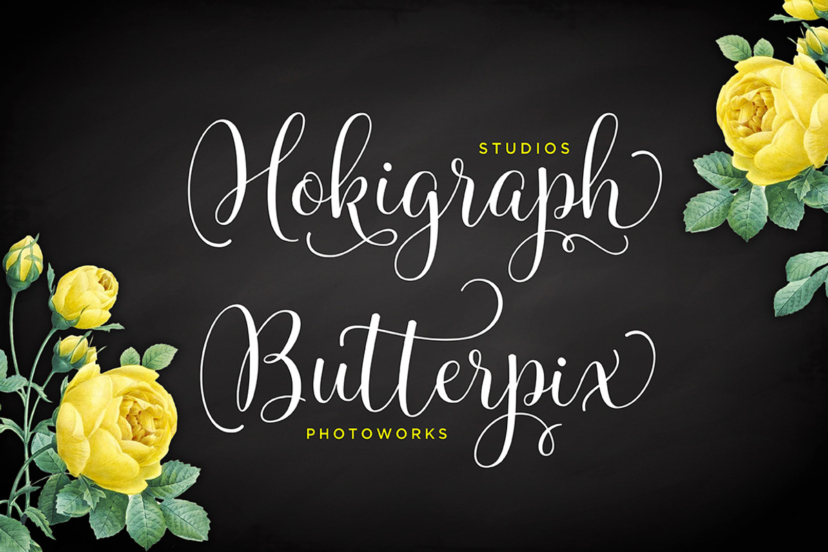 Molly Script, a Script Font by Seniors