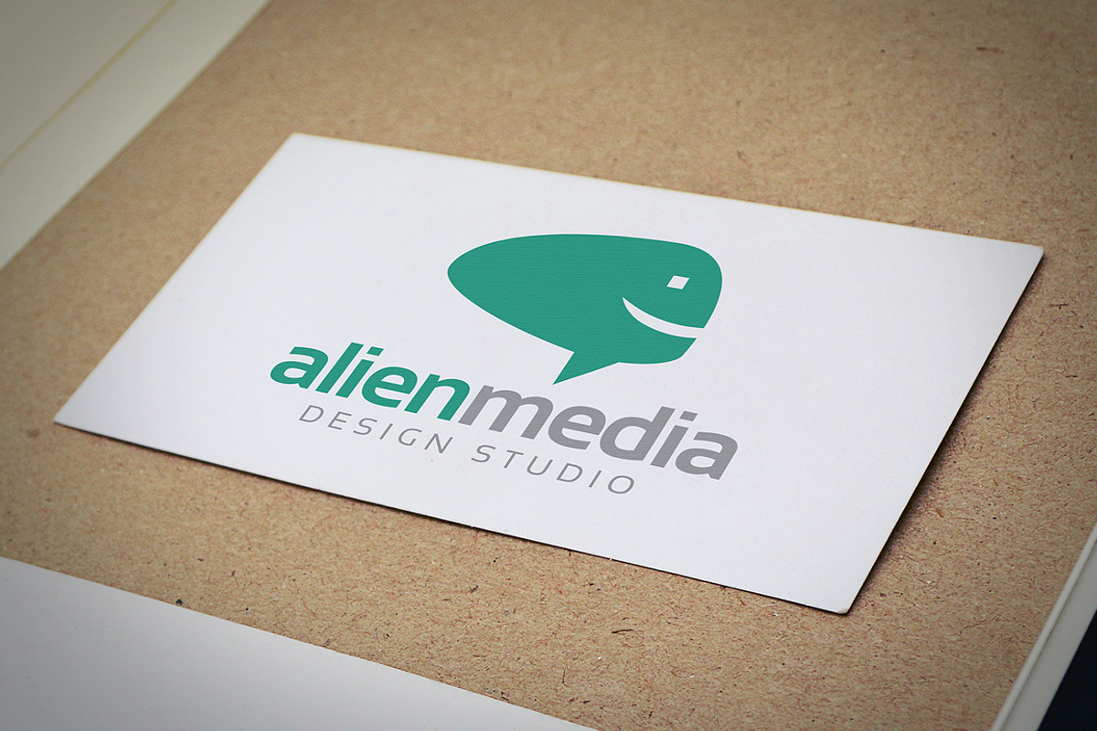 Alien Media Logo Template, a Branding & Logo Template by Creativenauts ...