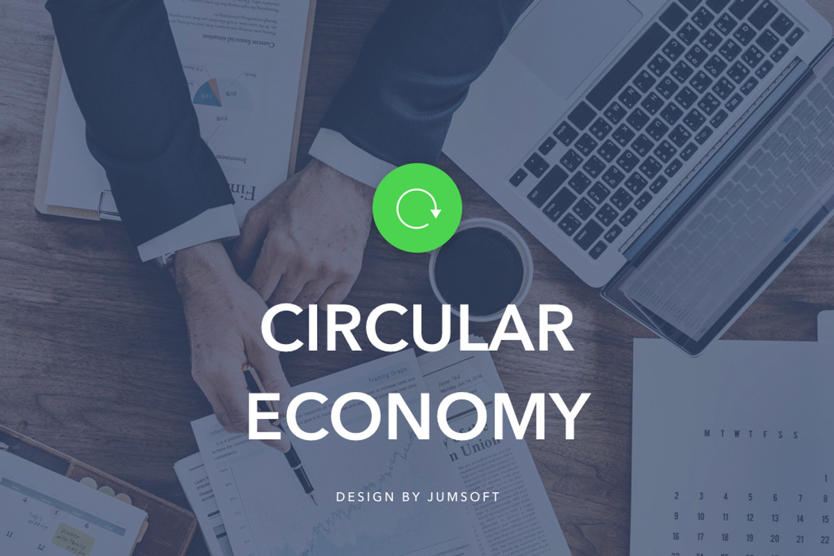 Circular Economy PowerPoint Template, a Presentation Template by Jumsoft