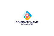 Pin Map Logo Design, a Branding & Logo Template by GranzCreative