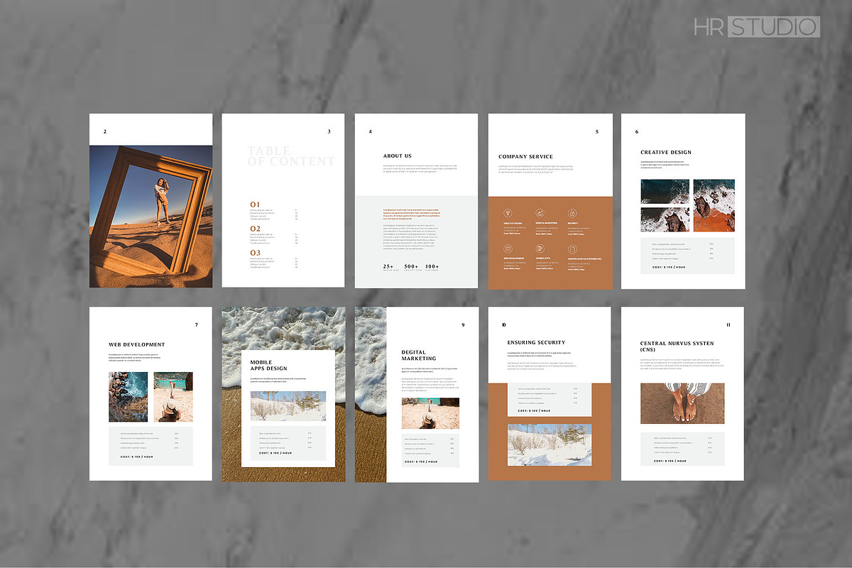Company Profile | Adobe InDesign