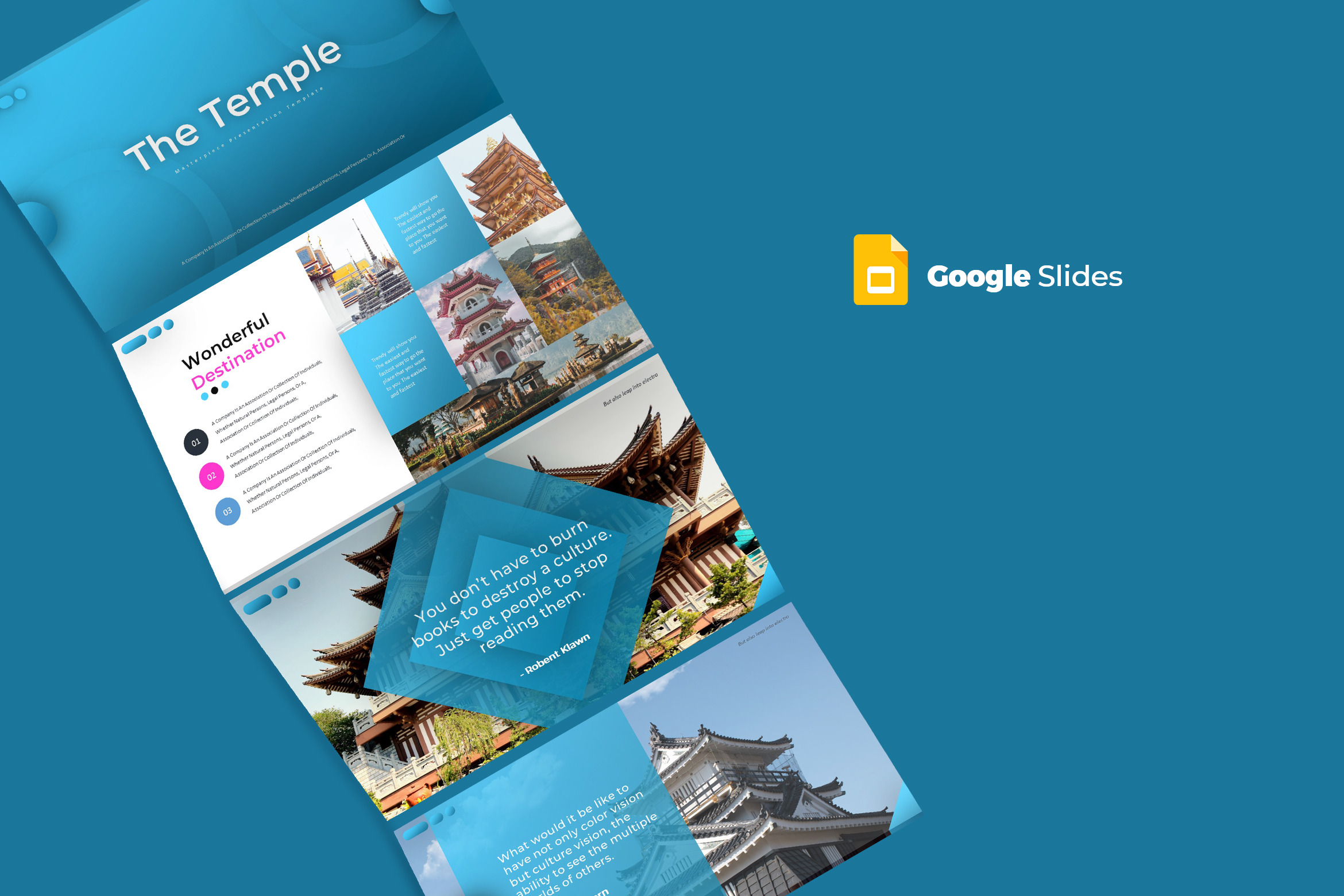 The Temple - Google Slides Template, a Presentation Template by AQR ...
