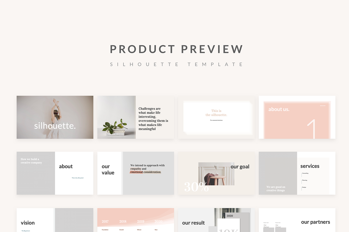 Silhouette PowerPoint Template