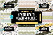 Ultimate Mental Health Social Bundle, a Social Media Template by ...