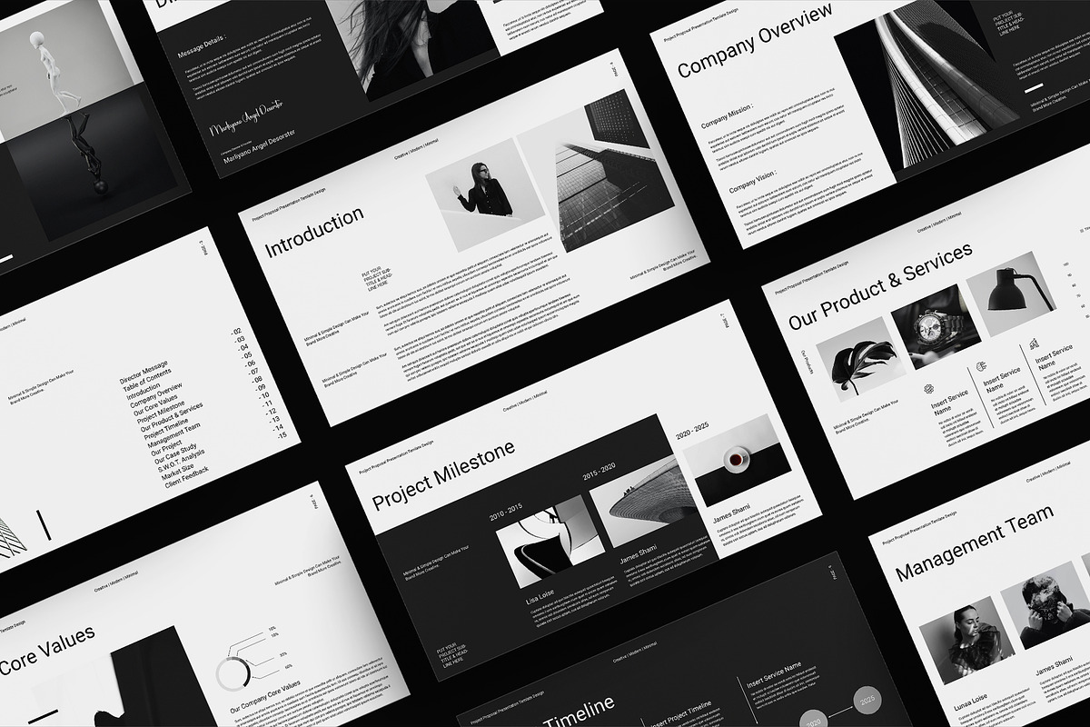 Project Proposal Presentation, a Presentation Template by DesignCrest