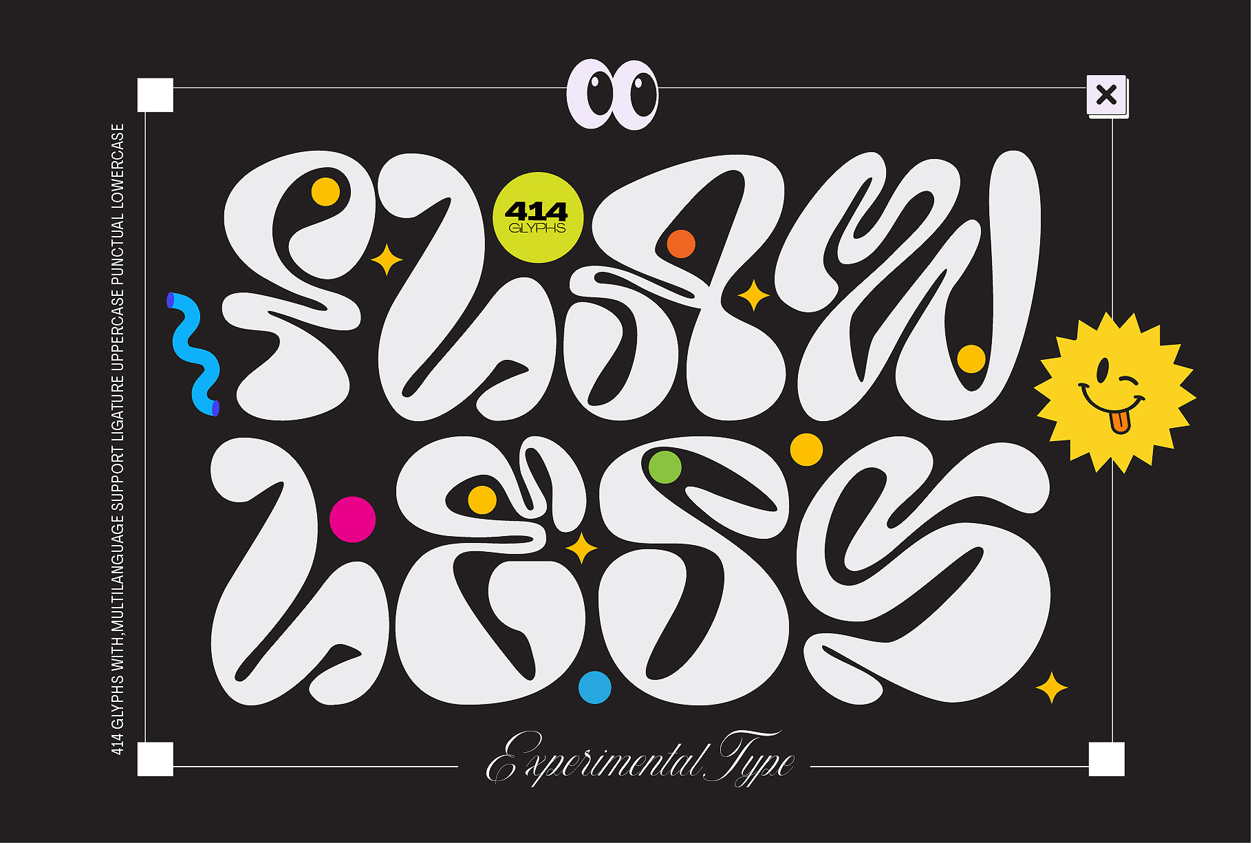 Flawless Experimental Font