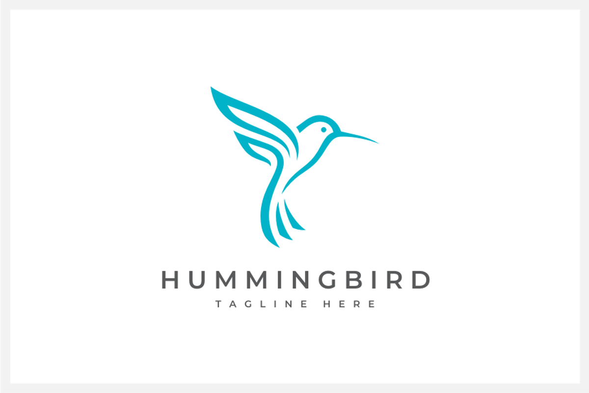 Hummingbird Logo, a Branding & Logo Template by yopie