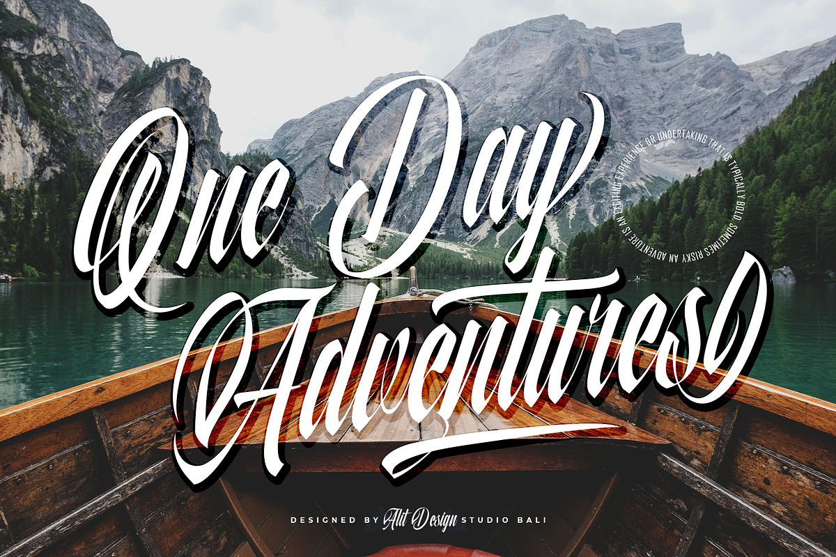 Quality Brazilian Font, a Script Font by alit design