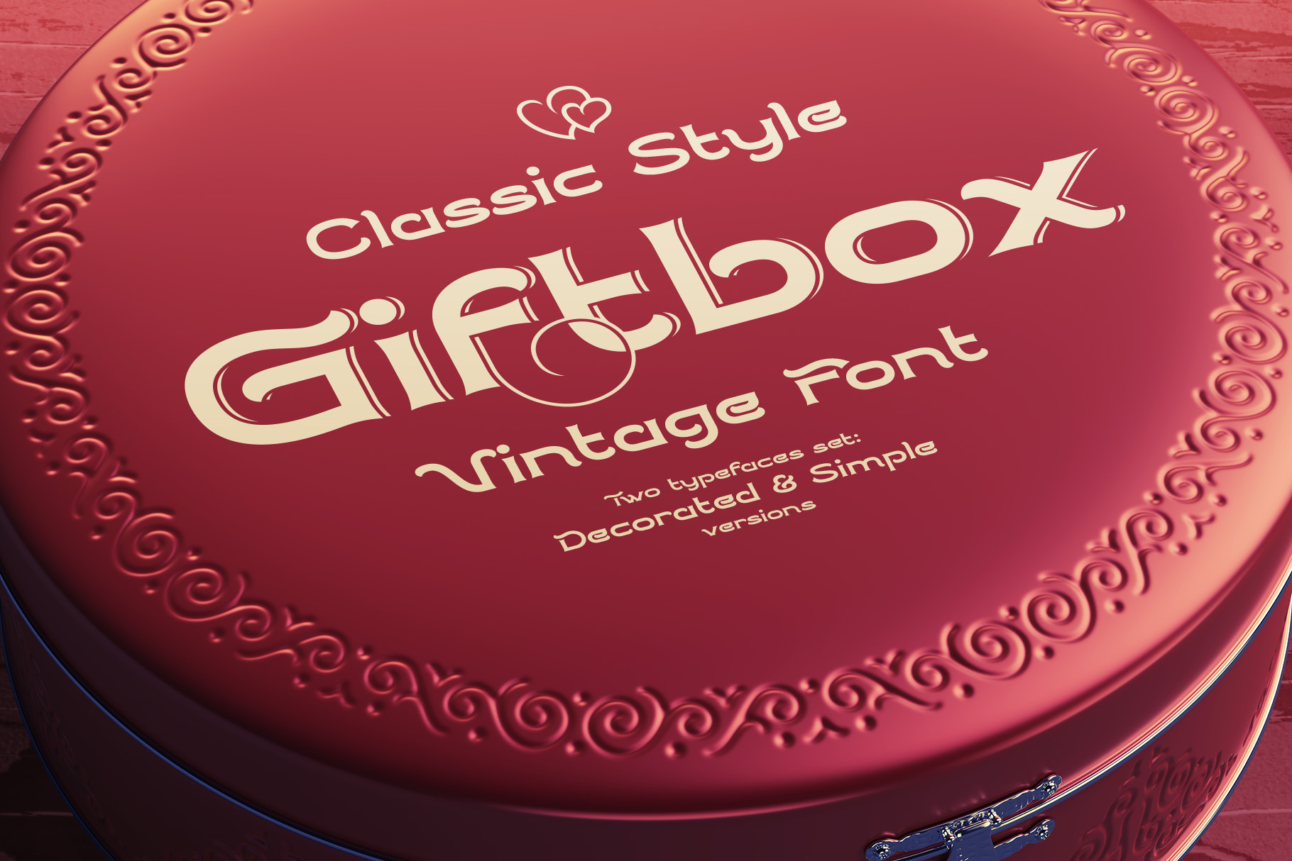 Giftbox Font, a Serif Font by Gleb Guralnyk