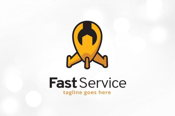 Fast Service Logo Template, a Branding & Logo Template by gunaonedesign