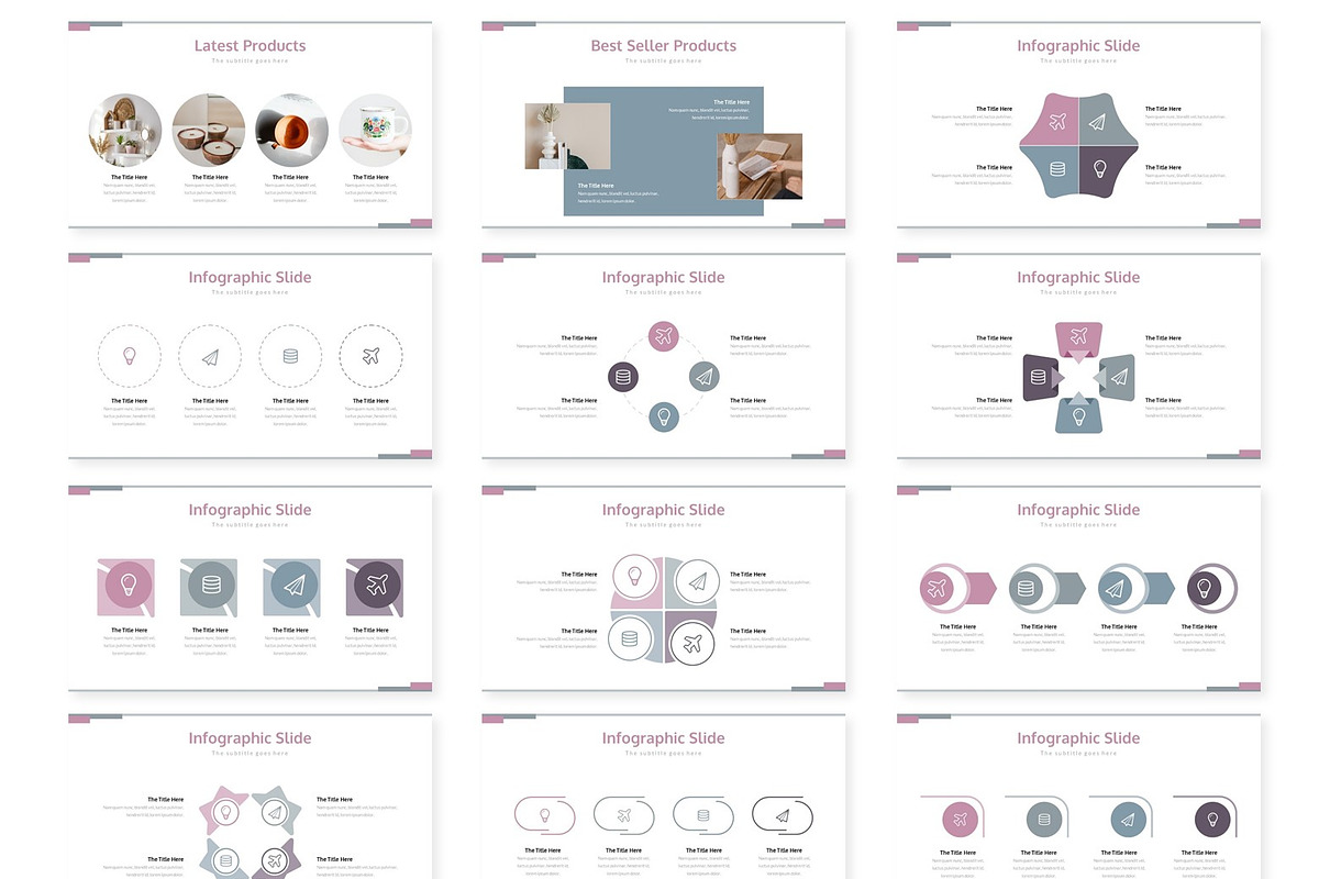 Floreta - Google Slide Template, a Presentation Template by AQR Studio ...