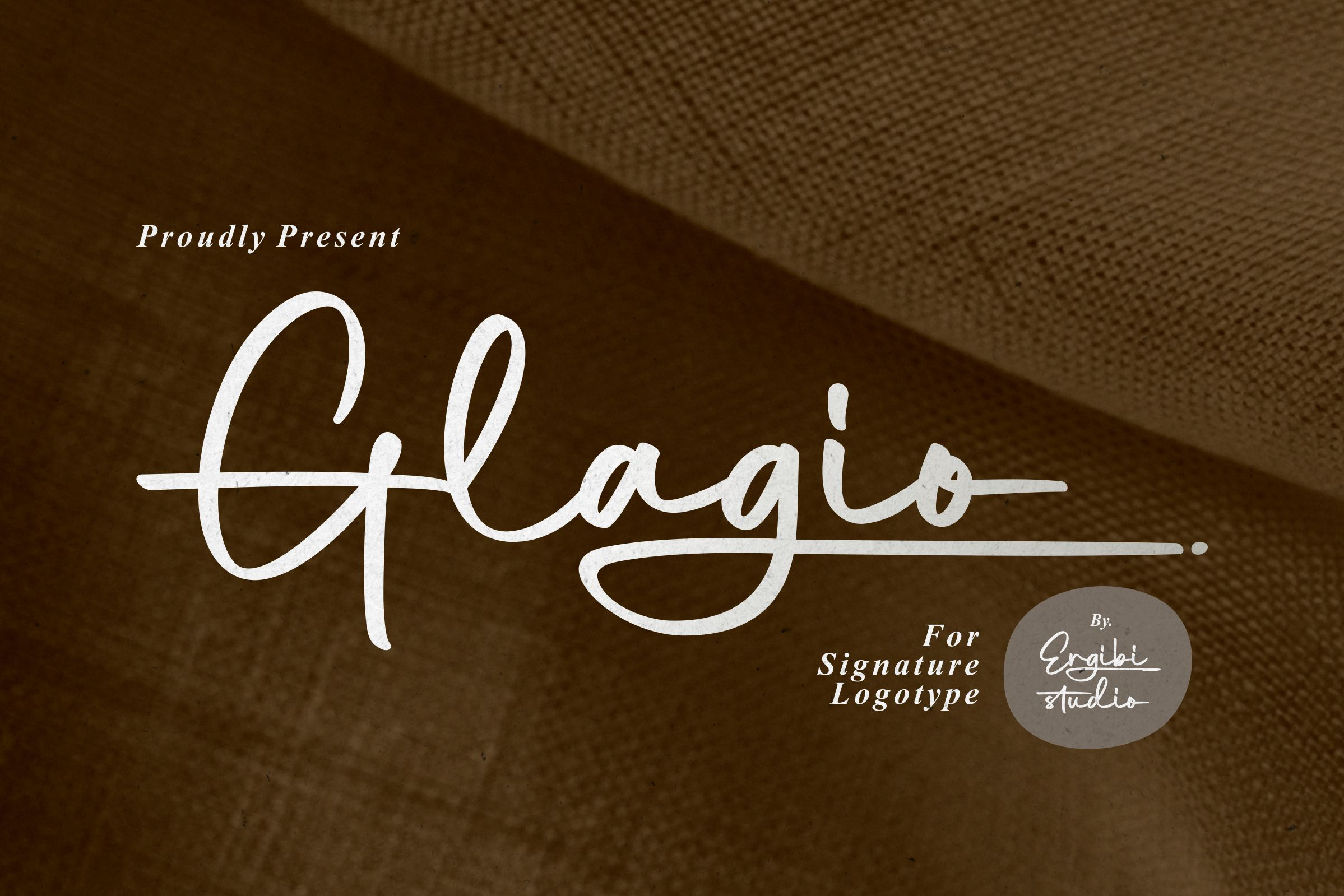 Glagio - Handwritten Script, a Script Font by ErgibiStudio