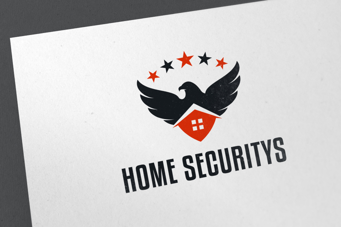 Home Security Logo Template, a Branding & Logo Template by emotions76