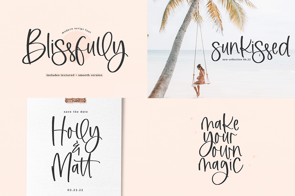 Modern Script FONT BUNDLE | Part 2, a Script Font by KA Designs