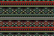 2 (green and red) Seamless Patterns, a Pattern Graphic by Sunny_Lion