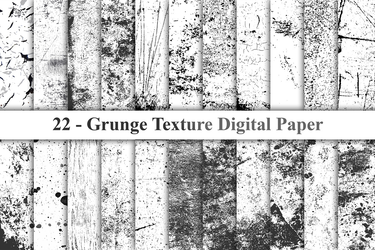 Grunge Texture Digital Paper, a Texture Graphic by Digital Studio