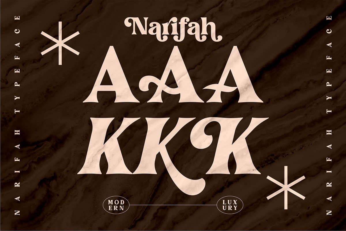 Narifah Modern Serif Font, a Script Font by Storytype Studio