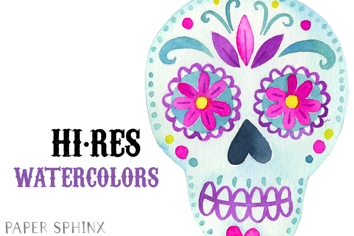 Dia De Los Muertos Clipart Pack, an Illustration by PaperSphinx