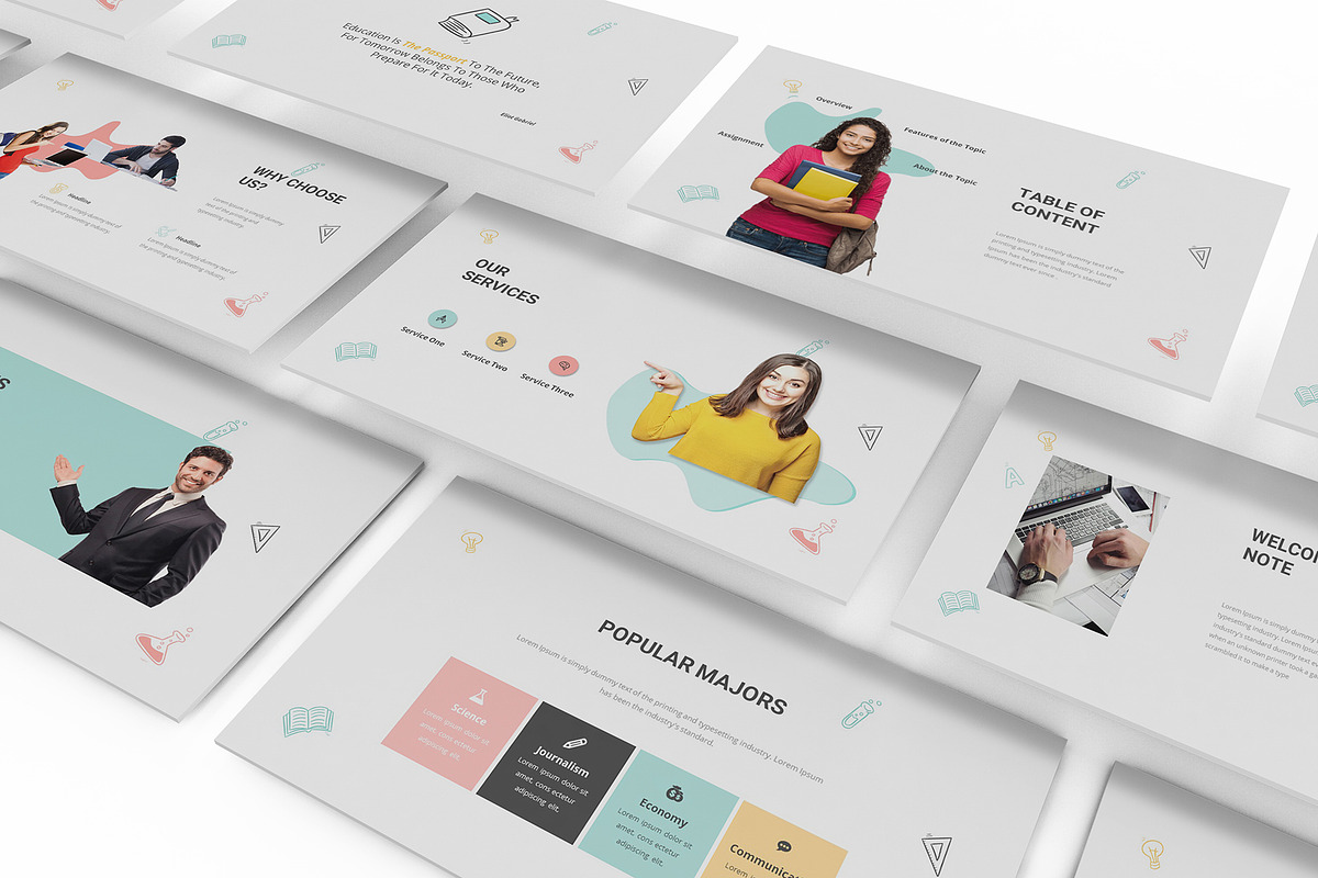 Back To School Powerpoint Template, a Presentation Template by ...