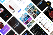 UI KIT (30+ High Quality Screens), an UI Kit Template by Mark Gerkules