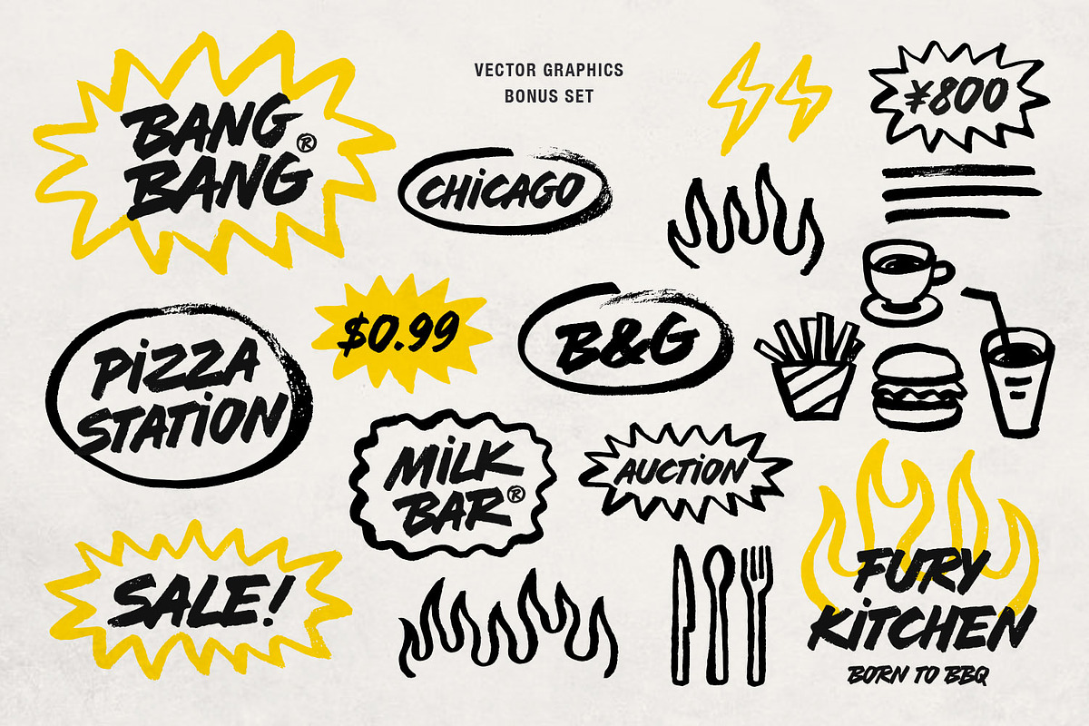 Rogue Legends - Brush Font, a Handwritten Font by Andrey Sharonov