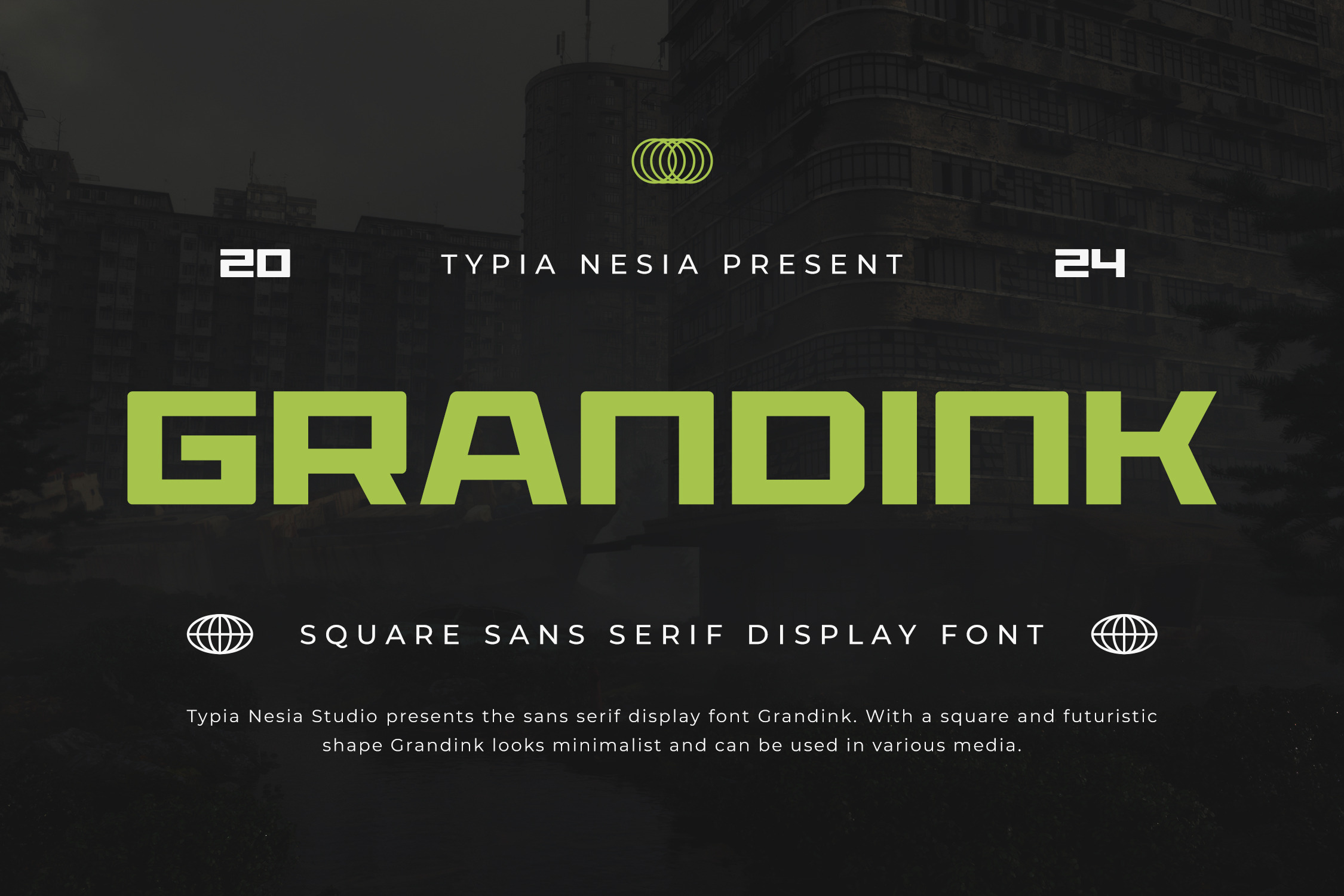 Grandink - Square Sans Serif Font, a Sans Serif Font by Typia Nesia ...