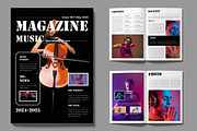 Music Magazine Template