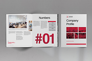Company Profile Brochure Layout, a Brochure Template by Boris Cupac