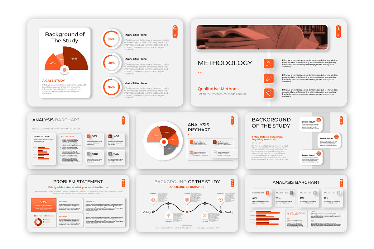Research Proposal Presentation, a Presentation Template by Artemis-products