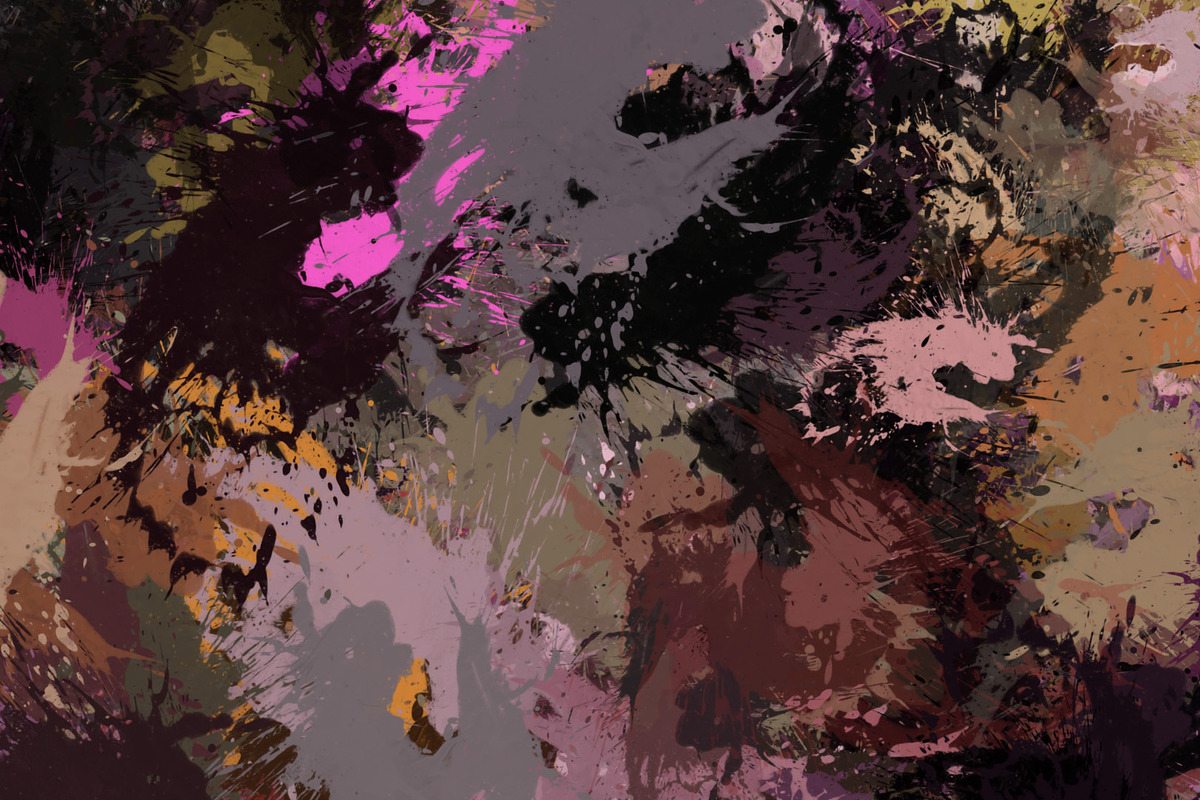 Circular splatter brushes, a Brush Add-On by Zsolt Kosa Art