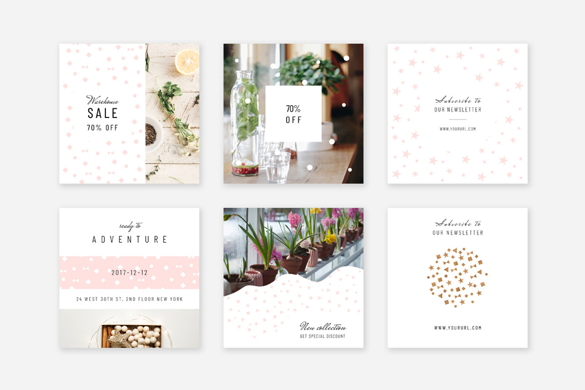 Celebration Instagram Pack, a Social Media Template by Swiss_cube