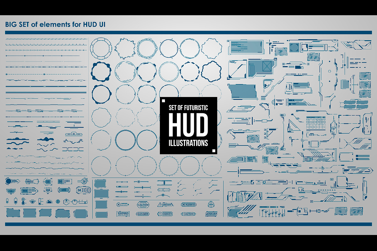Set of 16 HUD illustrations, an Object Graphic by Andrew_Derr