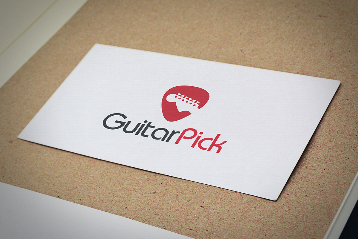 Guitar Logo Template, a Branding & Logo Template by Creativenauts