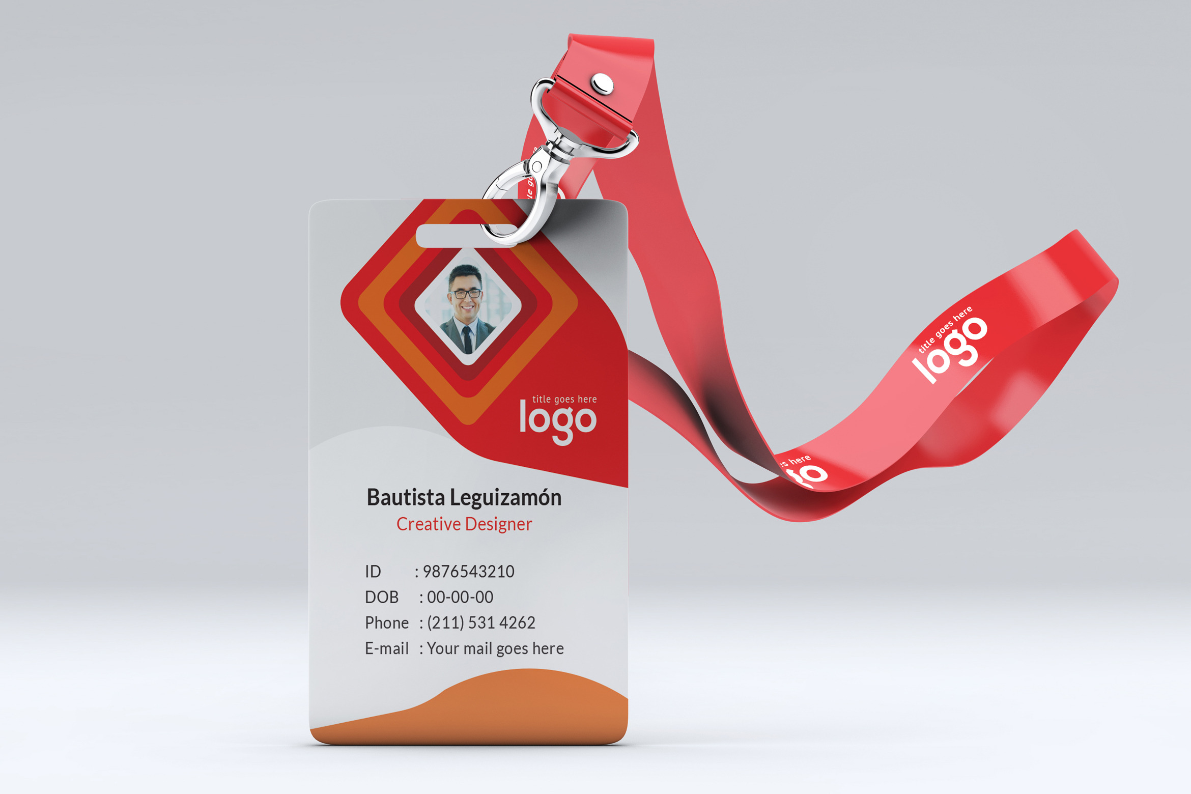 ID CARD, a Stationery Template by ZAAS