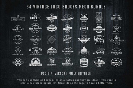 American Adventure Badges Logo Kit, a Branding & Logo Template by ...