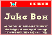 Juke Box font | Creative Market