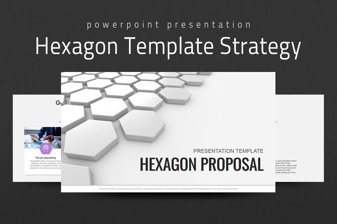 Hexagon Template Strategy, a Presentation Template by GoodPello
