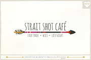Strait Shot: Arrow Series Logo, a Branding & Logo Template by A Logo I Love