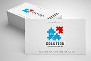 Solution Logo | Branding & Logo Templates ~ Creative Market