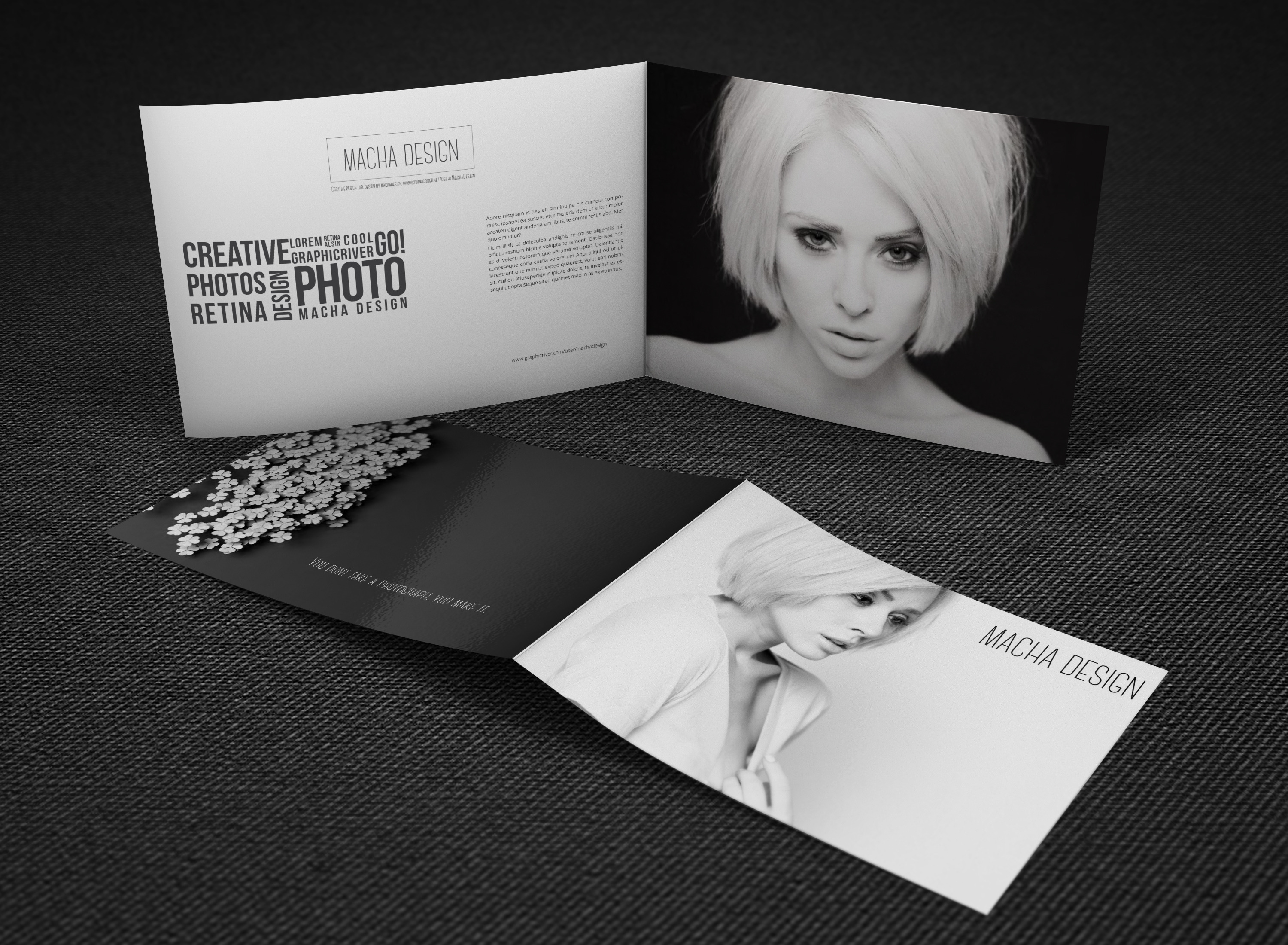 Minimal Portfolio Photo Album, a Magazine Template by ErsanK