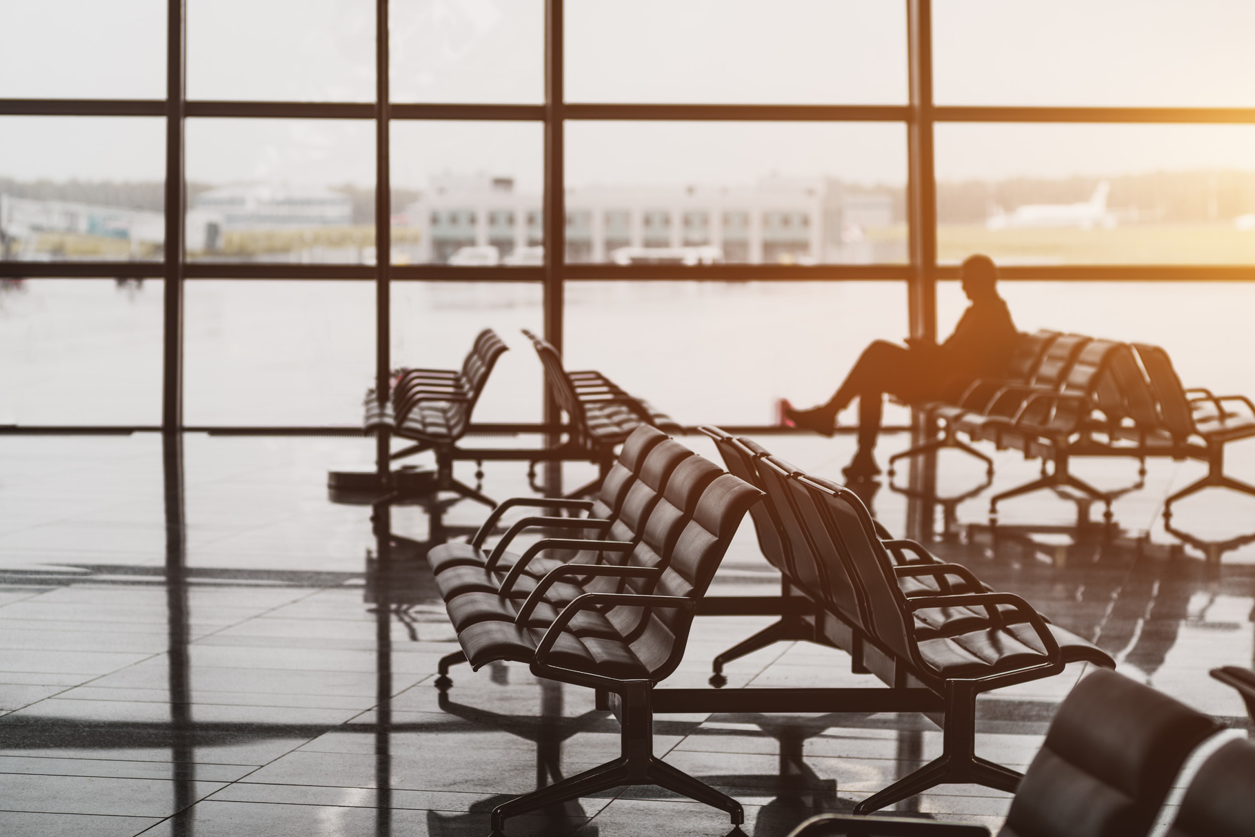 Indoors of airport waiting hall | Architecture Stock Photos ~ Creative ...