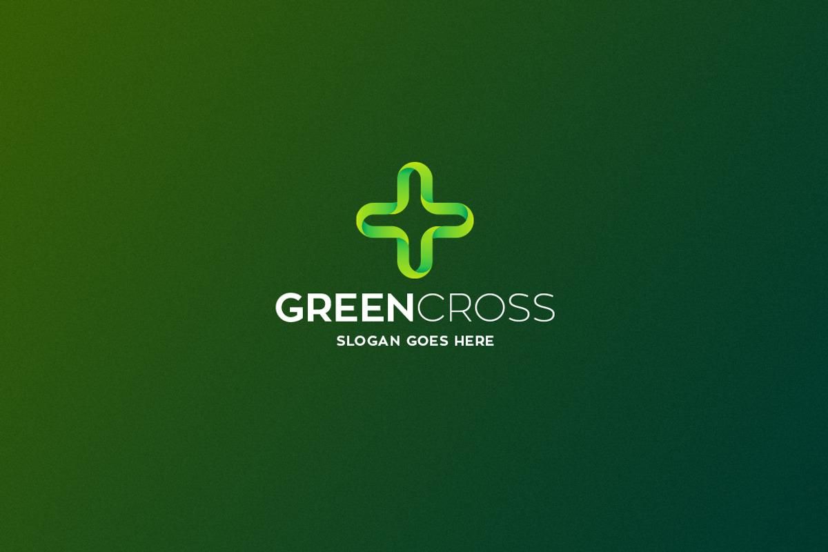 Green Cross Logo Template, a Branding & Logo Template by Rudy-design