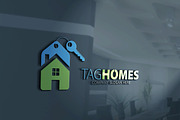 Tag Homes Logo, a Branding & Logo Template by Creative Dezing