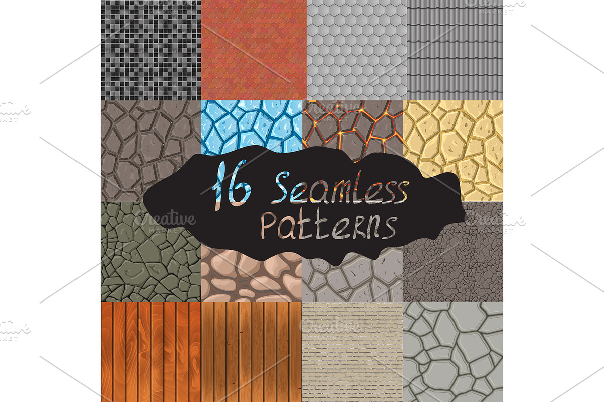 seamless patter, a Texture Graphic by piter.goskov