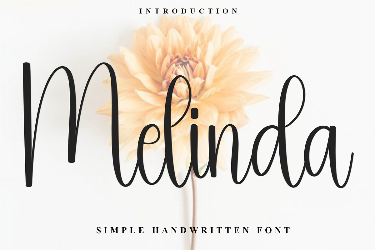 Melinda, a Handwritten Font by InermediaSTUDIO