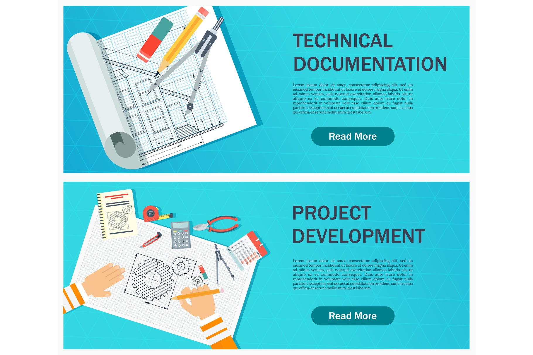 Technical documentation, a Technology Illustration by Quarta