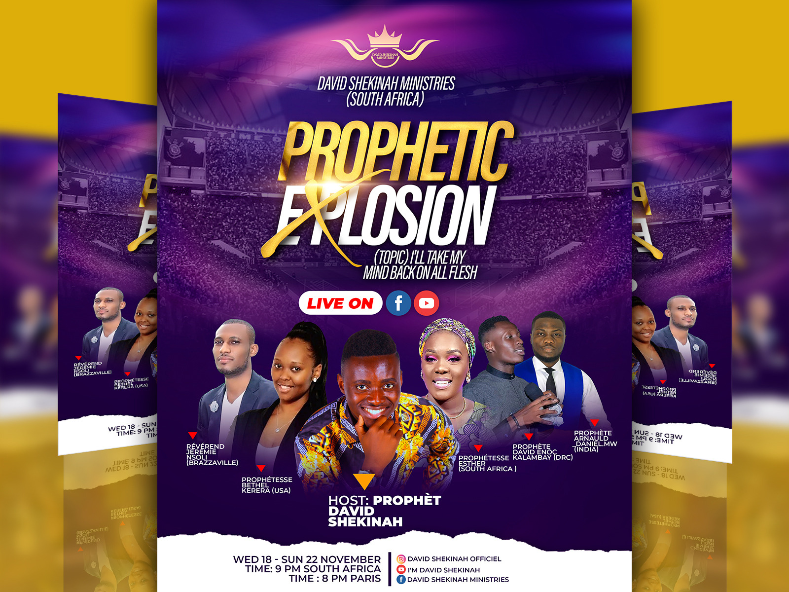 Prophetic Church flyer