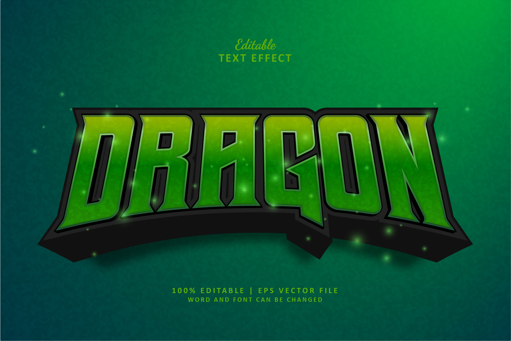 Text Effect Dragon Esport, a Layer Style Add-On by Navy Graphic